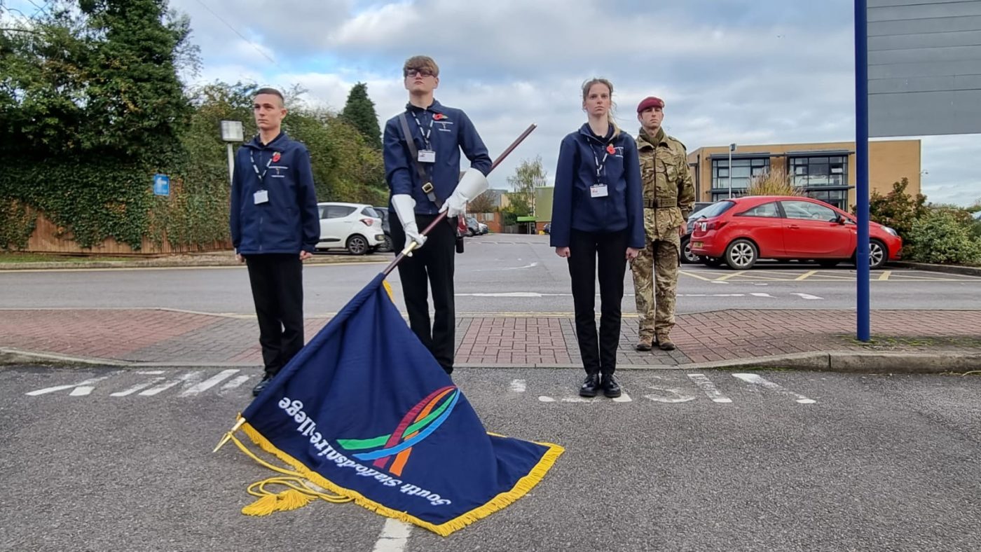 Remembrance Day ceremonies at South Staffordshire College – South ...