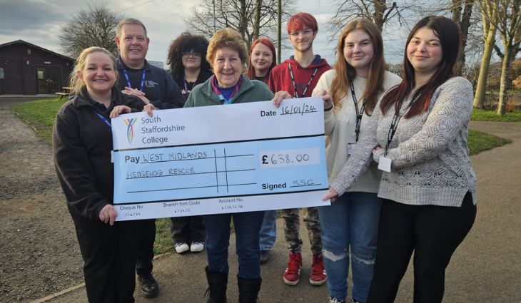 Hedgehog Friendly Campus – South Staffordshire College